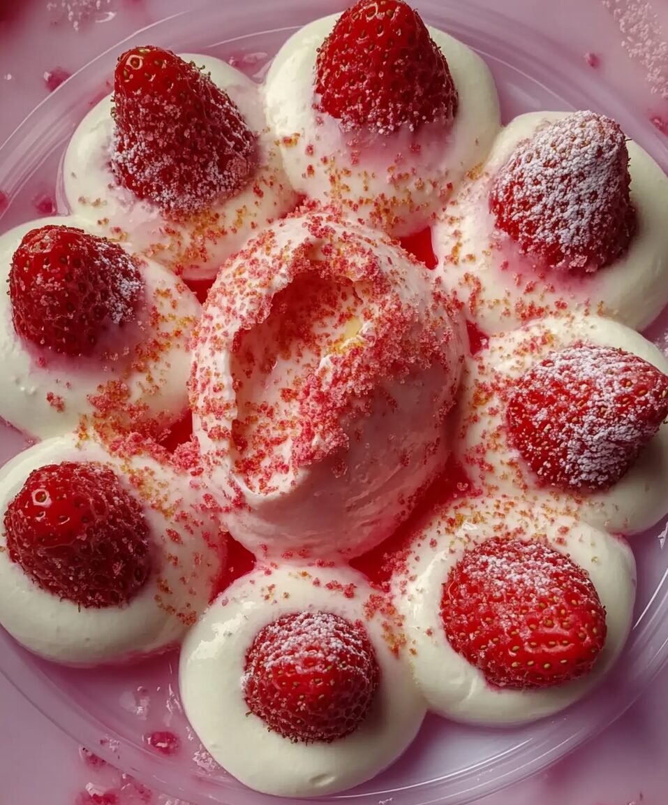 Cheesecake Deviled Strawberries - Alice Recipes