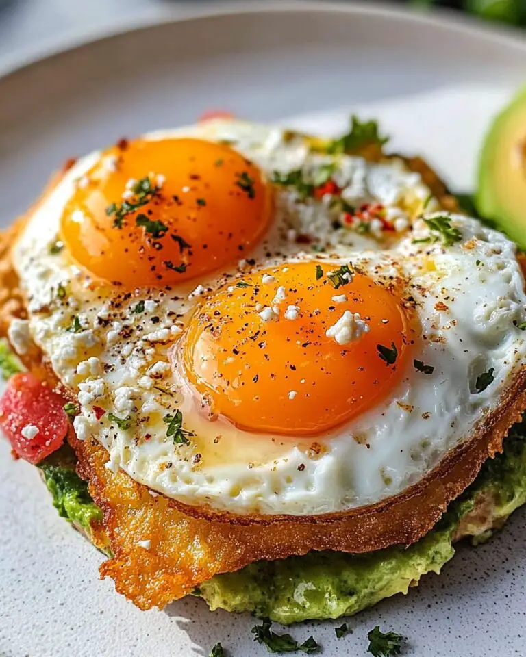Crispy Feta Fried Eggs