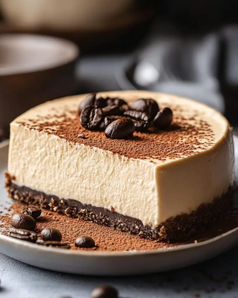 Creamy Coffee Cheesecake