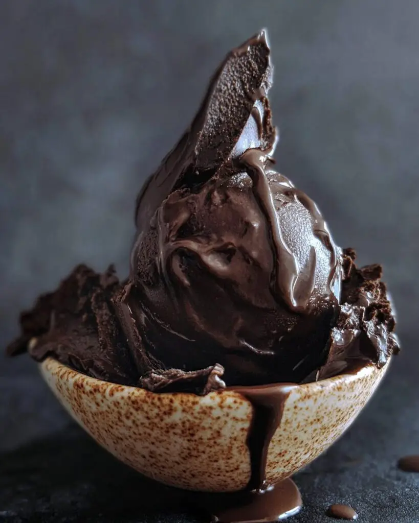Dark Chocolate Italian Gelato