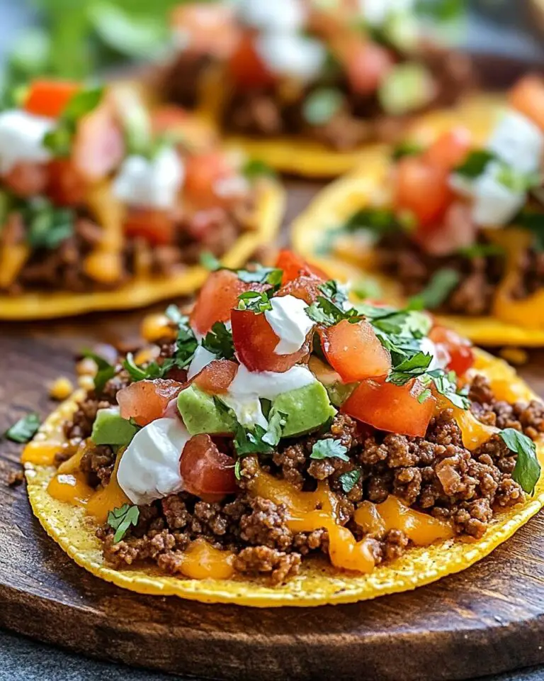 Ground Beef Tostadas