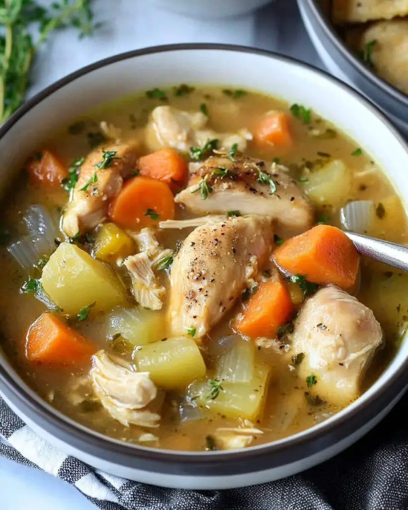 Slow Cooker Chicken Stew - Alice Recipes