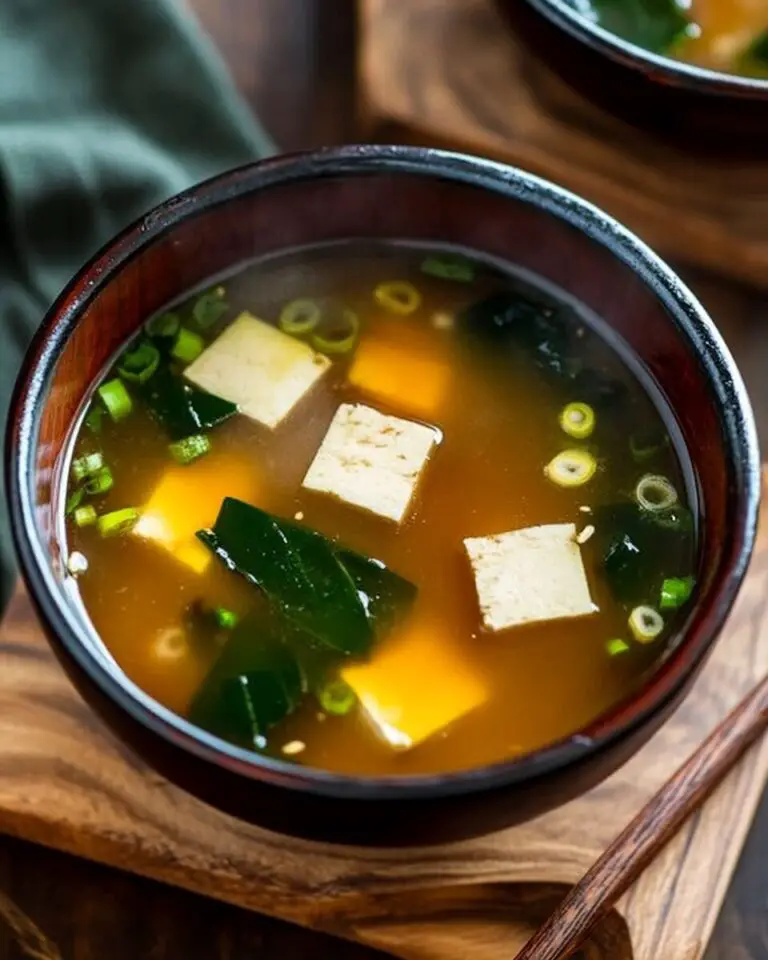 Traditional Japanese Miso Soup