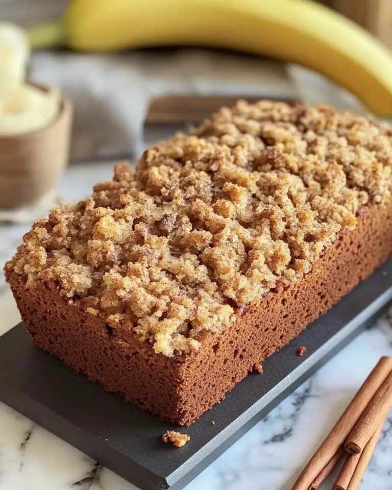 Cinnamon Crunch Banana Bread