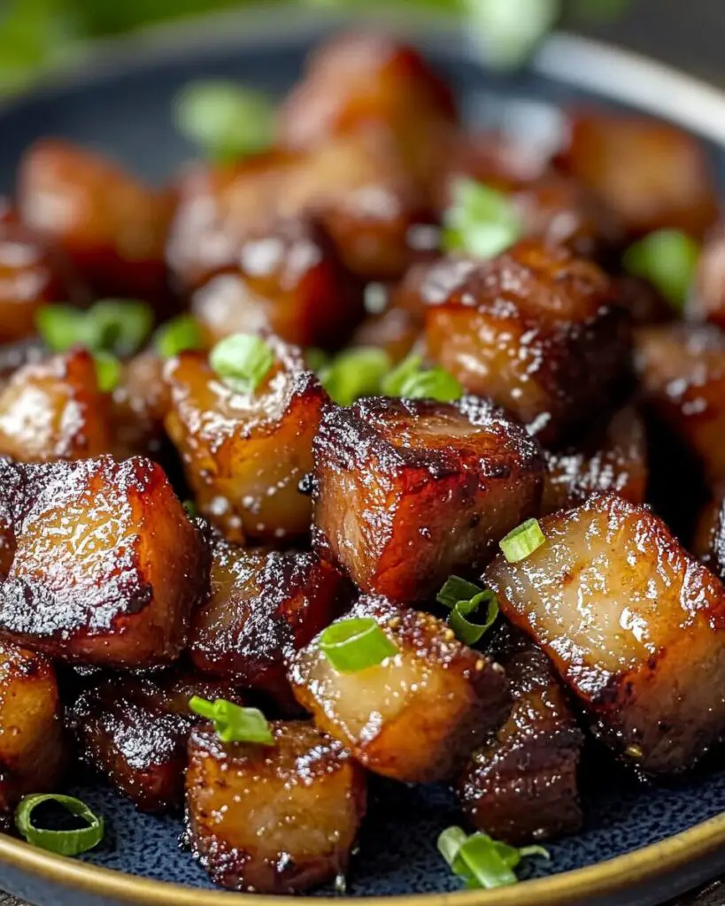 Crispy Air Fryer Pork Belly Bites
