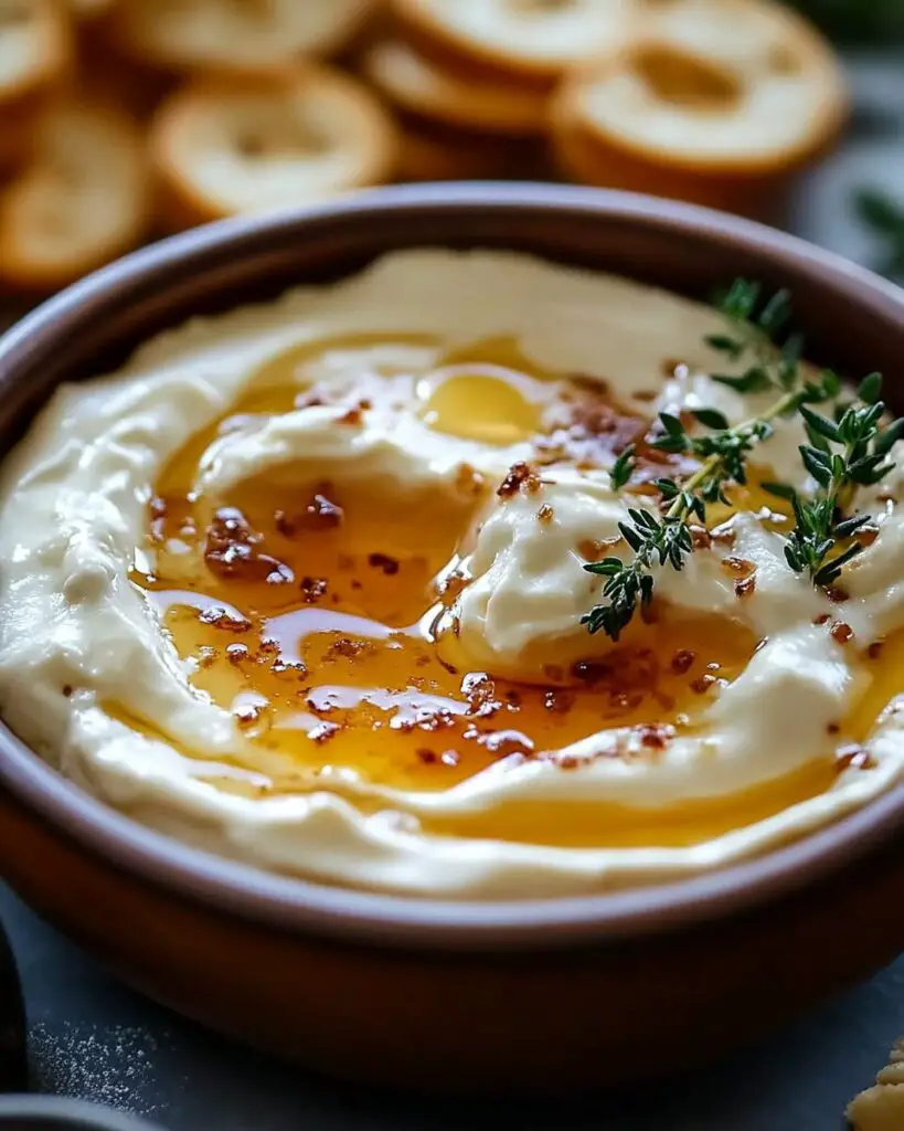 Hot Honey Cream Cheese Dip