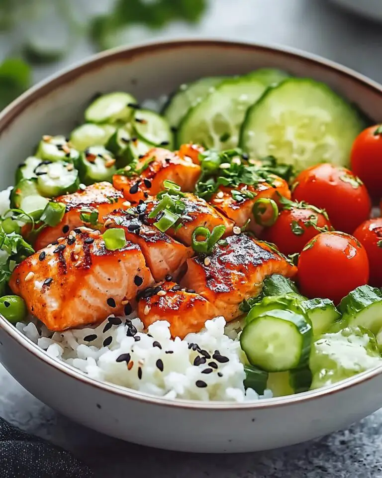 Mediterranean Salmon Bowl