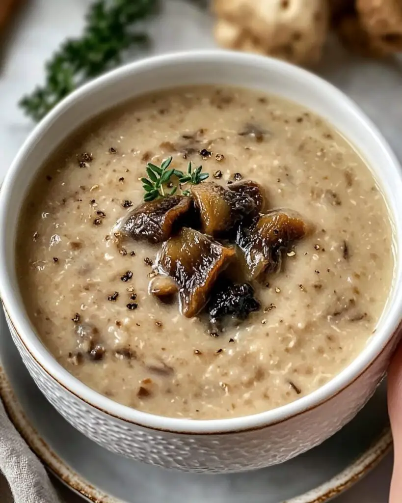 Morel Mushroom Soup