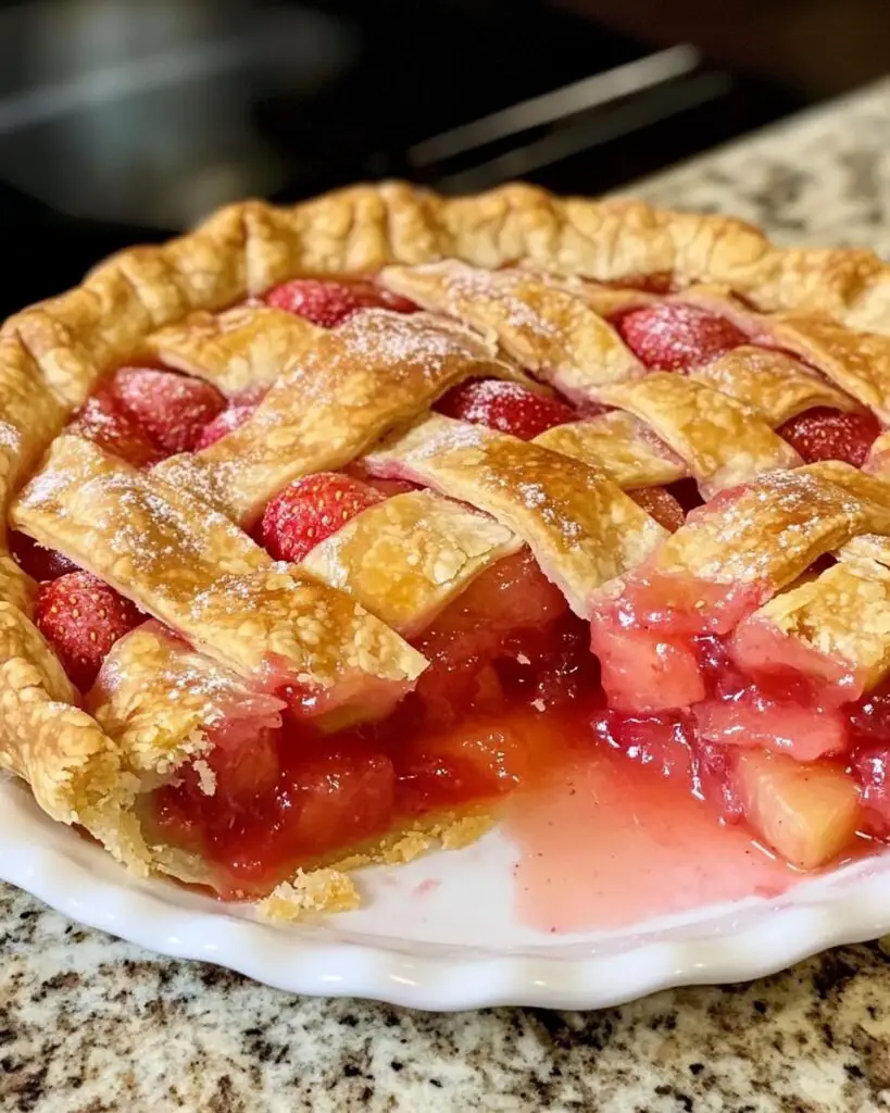 Strawberry Rhubarb Pie