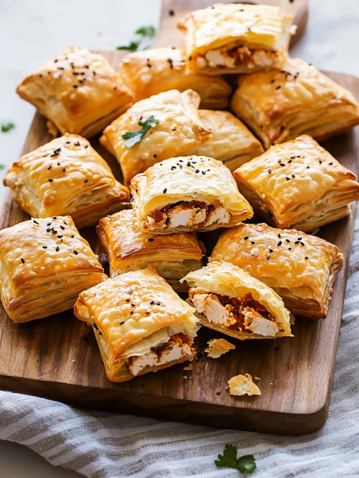 Irresistible Sun-Dried Tomato Chicken Puffs for Easy Entertaining