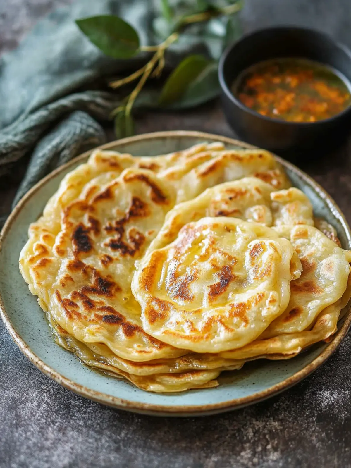 Irresistible Malaysian Flatbread (Roti Canai) Recipe
