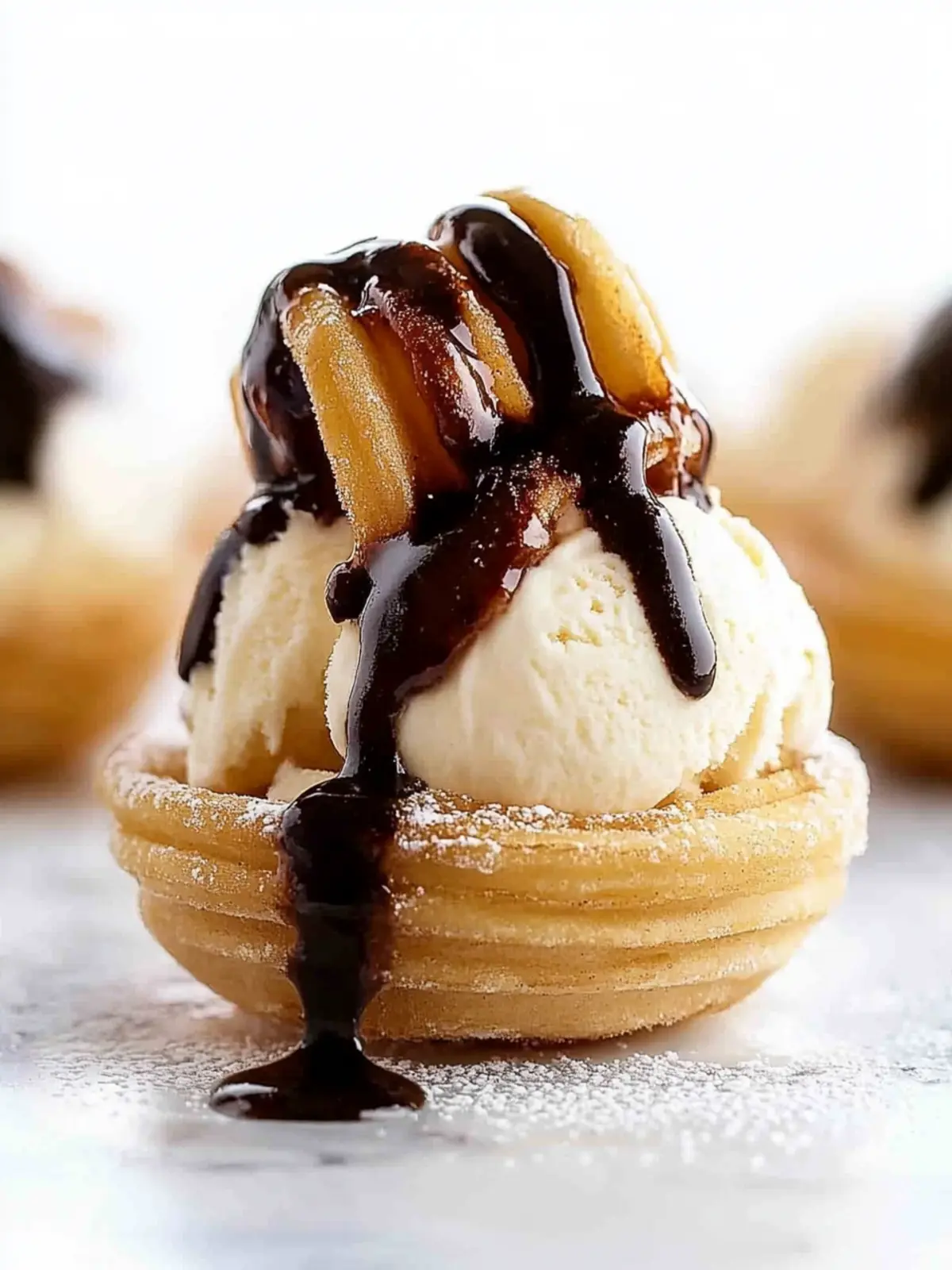 Ultimate Baked Churro Ice Cream Bowls – Deliciously Crispy!