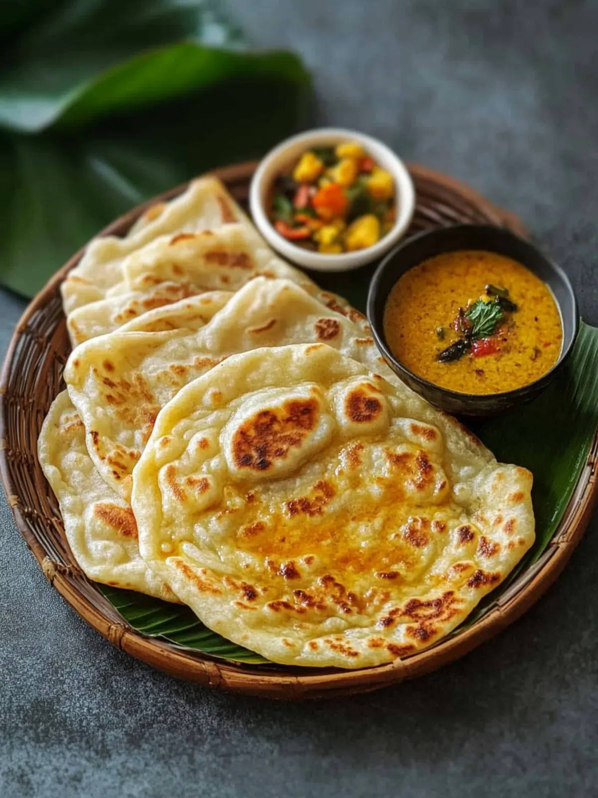 Irresistible Malaysian Flatbread (Roti Canai) Recipe