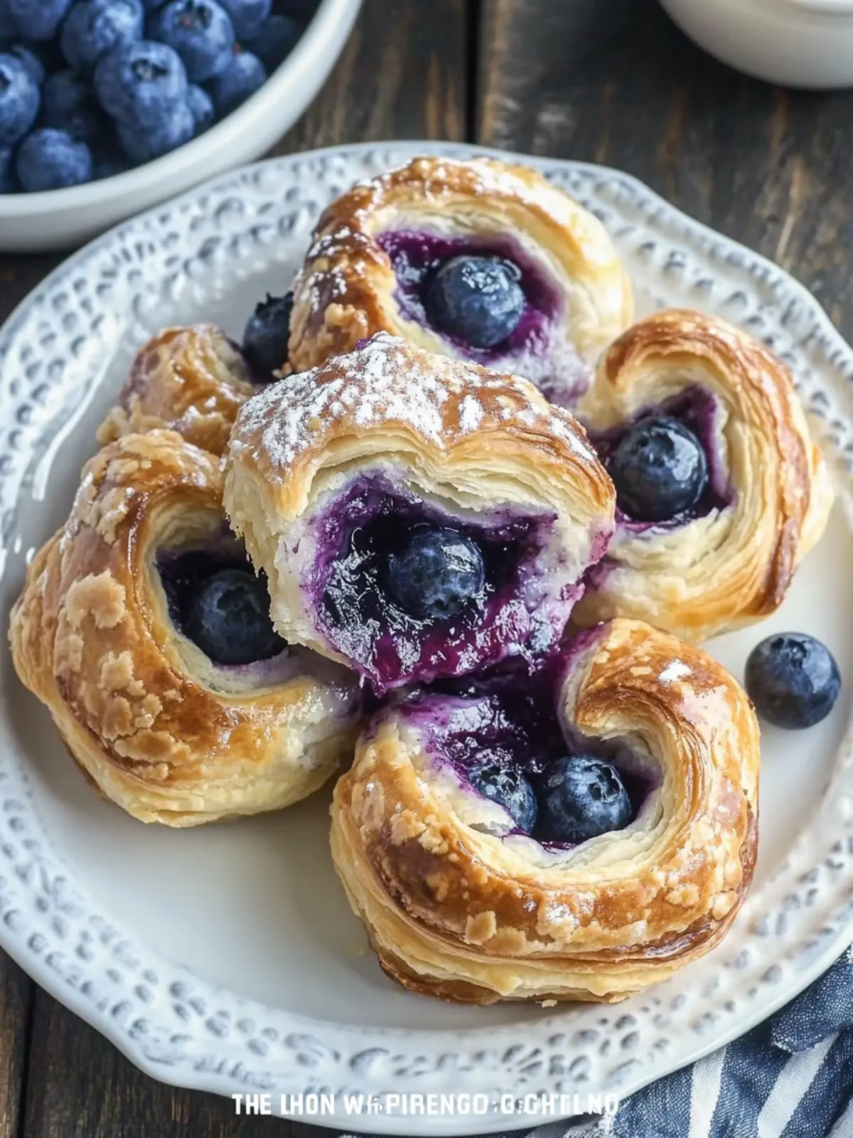Irresistible Blueberry Cream Cheese Puff Pastry Recipe