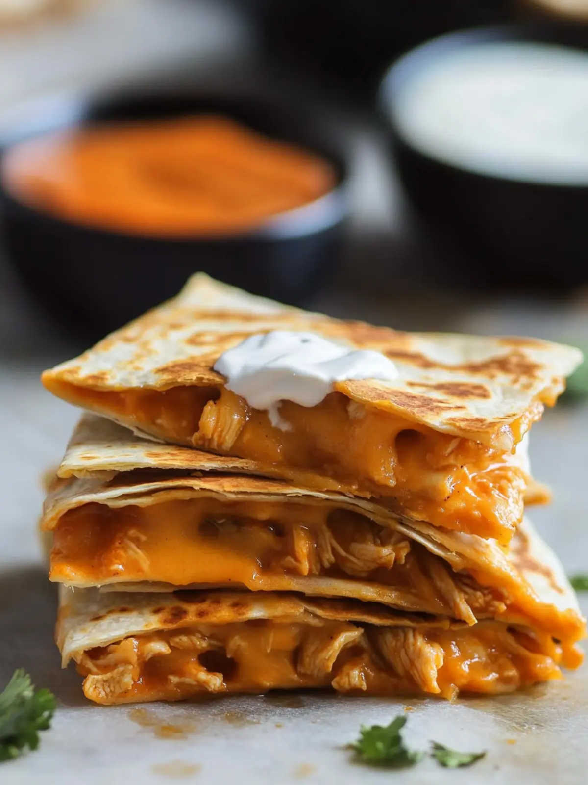 Delicious Taco Bell Chicken Quesadilla Copycat at Home