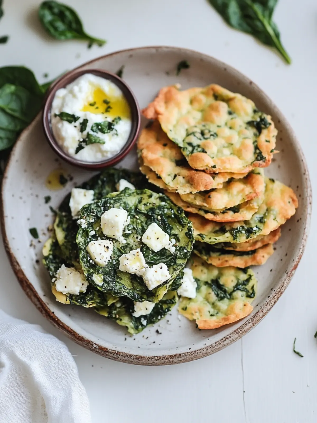 Spinach and Feta Crisps: The Ultimate Delicious Snack
